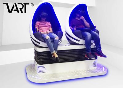 China Cadeira do ovo de Seater VR do dobro da realidade virtual do simulador da montanha russa de VART à venda