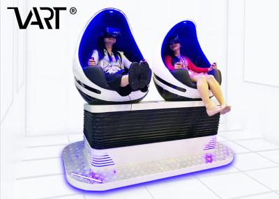 Cina Sedia dell'uovo dei doppi sedili VR con Seat di cuoio per il centro di spettacolo di VR in vendita