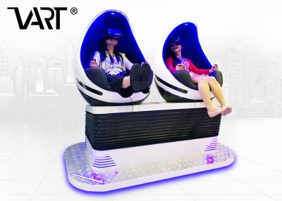 China Cinema do ovo dos assentos dobro 9D VR com jogos interativos para o parque temático à venda