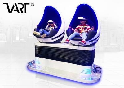 Cina 2018 i più nuovi prodotti 2 mette il cinema a sedere della sedia 9D VR dell'uovo per il centro di VR in vendita