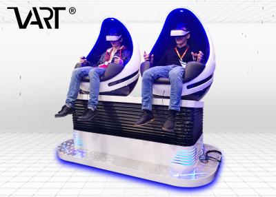 Cina 2 simulatore del cinema dell'uovo VR dei sedili 9D VR con il video gioco di realtà virtuale in vendita