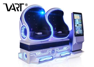 Cina Simulatore del cinema di realtà virtuale 9D VR con il nero dei doppi sedili + colore bianco in vendita