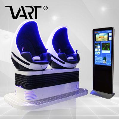 Cina 1 - 2 cinema di realtà virtuale dei sedili 9D con la piattaforma di moto di 360 gradi in vendita