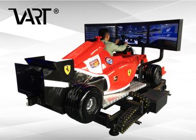 China Stützen Sie VR u. 3 Simulations-Rennwagen der Schirm-f1 im Freizeitpark der virtuellen Realität zu verkaufen