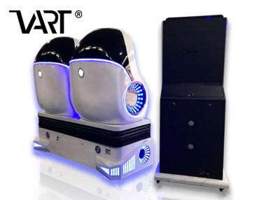 Cina Sedia dell'uovo di realtà virtuale 9D di Seat del cuoio sintetico con il grande schermo in vendita