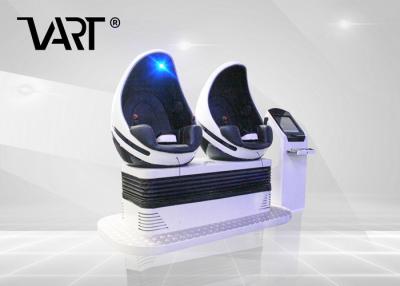 China Simulador alto da realidade virtual da configuração da cadeira entusiasmado do ovo dos assentos dobro 9D VR à venda