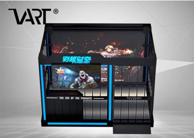 Cina 4 persone VR che scacciano battaglia di realtà virtuale di zona del gioco per controllo di console del gruppo in vendita