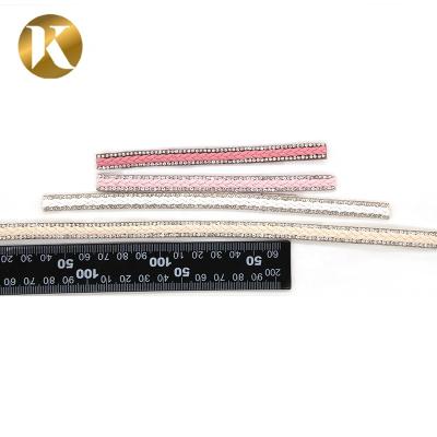 Headwear/신발을 위한 보세품 가죽 장식적인 신발 테이프 1000mm는/입습니다