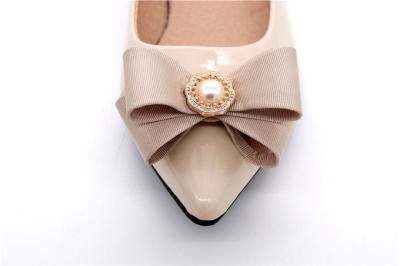 Hängende Plattierung Schuhe Bogen Krawatte 55 * 45mm mit speziellem Stoffmaterial