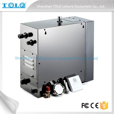 Cina generatore di vapore automatico del bagno turco dello scolo di 4.5kw 240v con controllo della radio di Iphone in vendita