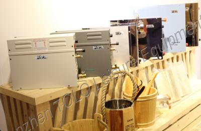 Cina 24kw digiunano generatore di vapore commerciale di sauna del metallo/rame di risposta con la Automatico-Disincrostatura in vendita