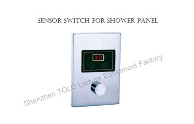 Cina Accessori del bagno turco dell'acciaio inossidabile del commutatore del sensore con una luce principale variopinta di 4 pc in vendita