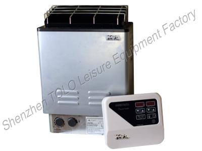 Cina radiatore elettrico tradizionale a prova di calore 24A/8A, forma Cuboid di sauna 5.0kw in vendita
