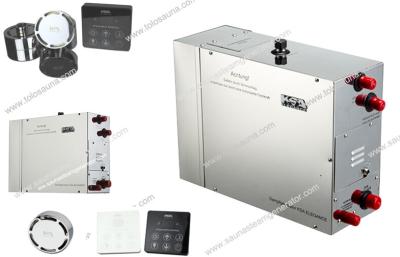 Cina Auto-Diagnostica del generatore di vapore commerciale di sauna dell'acciaio inossidabile 15.0kw per le case di cura con vapore veloce in vendita