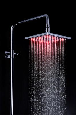 Cina Luci moderna 200 x 200 x 10.5mm della testa di doccia dell'acciaio inossidabile LED in vendita