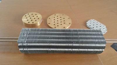 Cina Lo scambiatore di calore con le coperture ed il tubo progettano per il radiatore dell'olio industriale in vendita