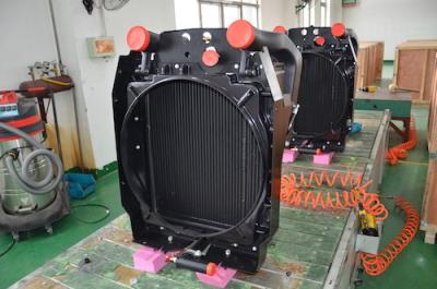 Cina Il vuoto di alluminio Brazed ha combinato il radiatore del radiatore dell'olio per le soluzioni di raffreddamento dell'olio per macchine della costruzione in vendita