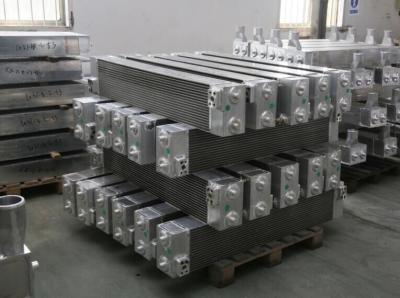 Cina scambiatore di calore dell'olio con la costruzione di alluminio del piatto della barra per l'applicazione di industria in vendita