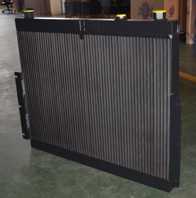 Cina post-refrigeratore di alluminio dell'aria dell'aletta del piatto & della barra per lo scambiatore di calore aria-aria del compressore in vendita