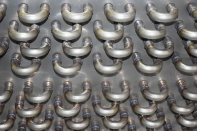Cina Lo scambiatore di calore dell'evaporatore dell'acciaio inossidabile per l'aria del condizionamento d'aria di Refigerators dei congelatori del tunnel ha raffreddato i refrigeratori in vendita