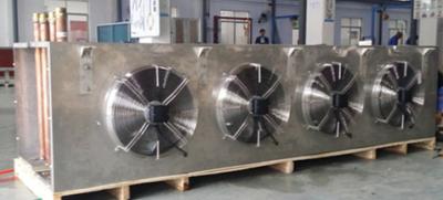 Cina Dispositivo di raffreddamento di unità industriale commerciale pesante della salamoia di serie di IVB con 4 millimetri di spazio dell'aletta con la struttura inossidabile in vendita