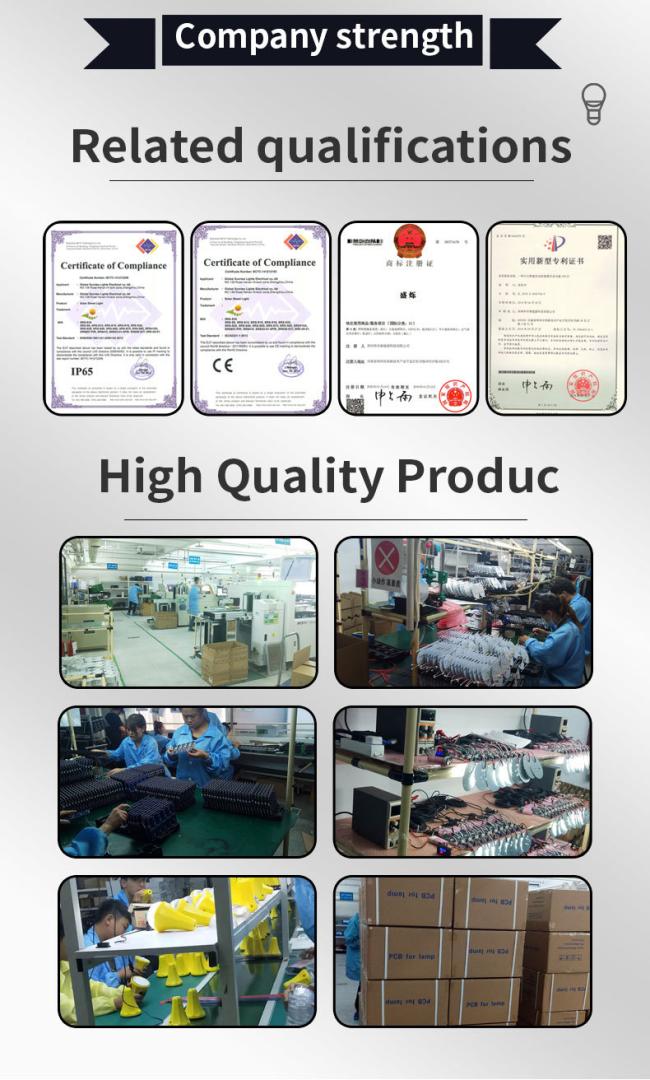 High Quality Newest Solar Light with Radio Factory Produce Solar Lights OEM Order