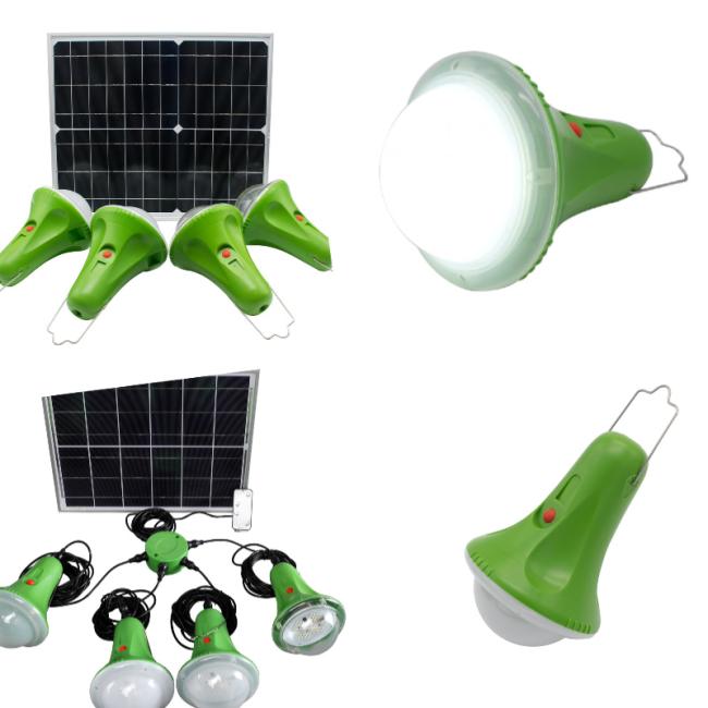 12LED Solar Powered Lights Dimmable Function with Remote Controller