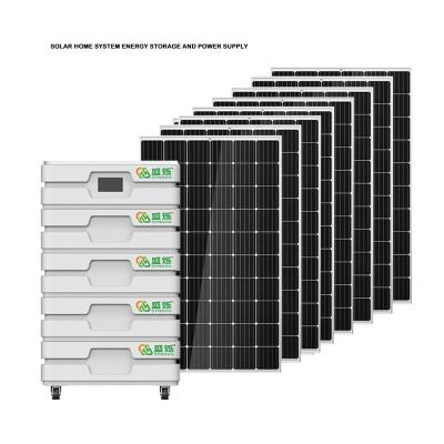 Cina Centrale elettrica Sistema solare portatile Kit For Houses dei generatori 10KW 5KW in vendita