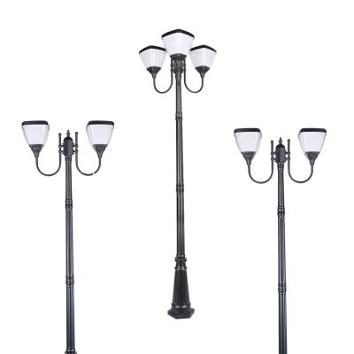 Cina Lampada d'accensione solare di alluminio di palo di potere di elettricità dell'iarda dell'iluminazione pubblica della villa IP65 LED in vendita