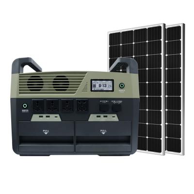 Cina Litio portatile ricaricabile della centrale elettrica del generatore solare 3600wh con l'invertitore in vendita