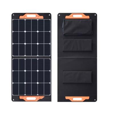 中国 防水携帯用太陽電池パネルの移動式発電所の充電器 450W モノラル USB と折り畳み式 販売のため