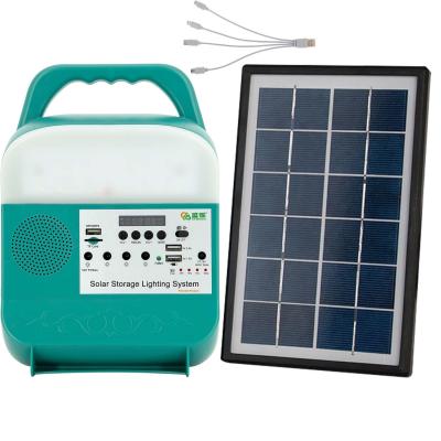 Cina Sistema a energia solare della batteria delle cellule del litio fuori dai corredi domestici 2000Mah di illuminazione di potere di griglia in vendita