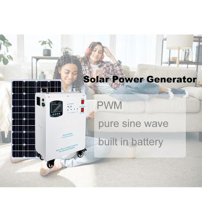 Cina Sistema di energia a pannelli solari durevoli 56*33.5*34.5cm 1000w 24vdc in vendita