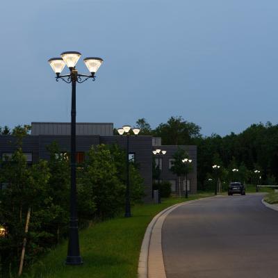 China El jardín solar LED del paisaje de IP65 de la luz solar al aire libre del camino enciende 3 lámparas principales en venta