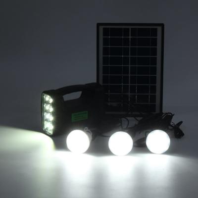 中国 12PCS SMD LED 3W 4W 5Wの屋内太陽つくキットとの 4Ah鉛酸のBatttery 販売のため