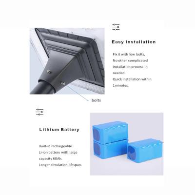 China Luz de calle solar del pilar del OEM del jardín del LED de poste ligero de las lámparas solares de los postes en venta