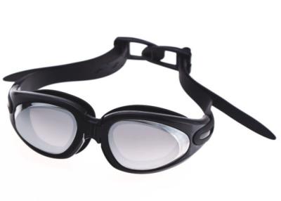 Cina Protezione UV di durezza del silicone degli occhiali di protezione bassi di nuoto per gli adulti in vendita
