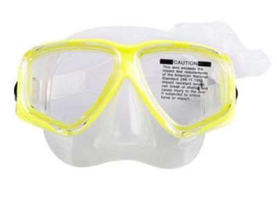 Cina Maschera durevole ecologica di immersione con bombole con la cinghia regolabile unisex in vendita