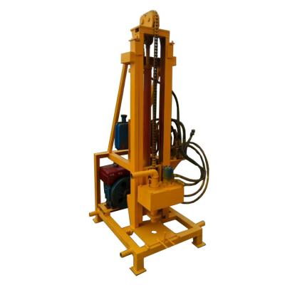 China Hydraulic Small Trailer Mounted Drill Rig Diesel Power Type 200 Kg Weight for sale