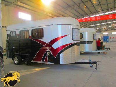 China 3 Horse Angle Load Horse Float-Standard for sale