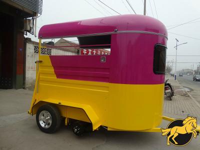 China 2 Horse Straight Load Horse Float-Economic for sale
