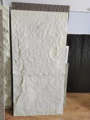 China Modern Stone Form Big Slab PU Faux Culture Stone Wall Panel For House Decoration for sale