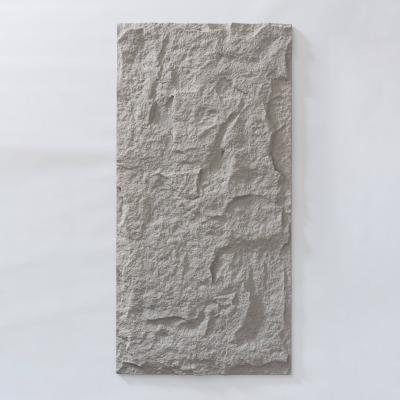 China Pu Stone Wall Panel Polyurethane Stone Panel 3D Wall Panel Board Artificial Light Weights Slate Stone for sale