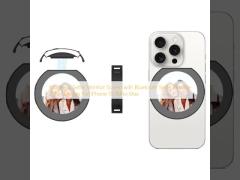 Magnetic Selfie Monitor Screen With Bluetooth Selfie Remote 2 In 1 For IPhone 15 16Pro Max