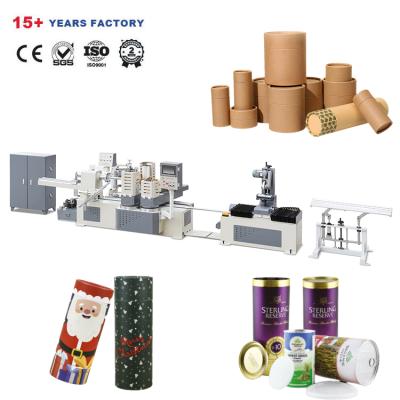 China Cost Effective Round Container Making Machine Eco Friendly Cardboard Tube Making Machine for Organic Product Packaging for sale