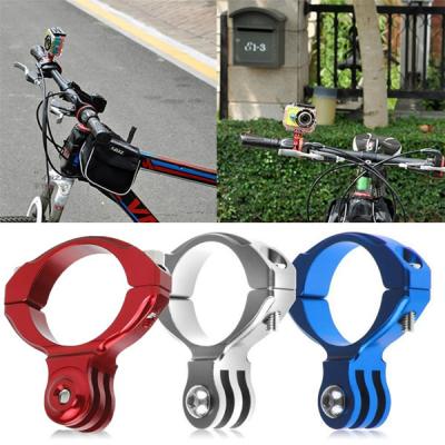 China Universal 30mm Inner Bicycle Front Clip Holder Mount With Screw Tool For Sony Hero 4 4S 3+ 3 SJ4000 SJ5000 for sale