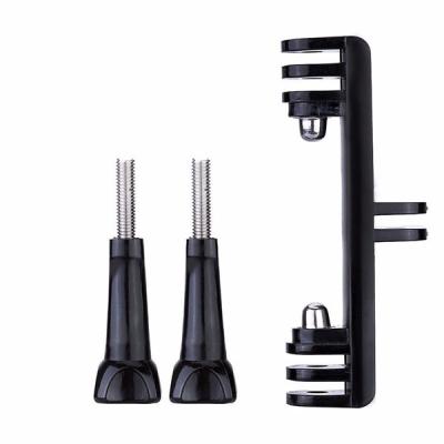 China Double Bracket Bridge Connector With Screw For Hero 4 3+ 4s 3 Xiaoyi SJ4000 SJ5000 SJ6000 Selfie Holder Mount for sale