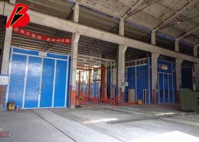 Chine Pièce de peinture d'industrie de BZB avec le transport de chariot à plancher à vendre