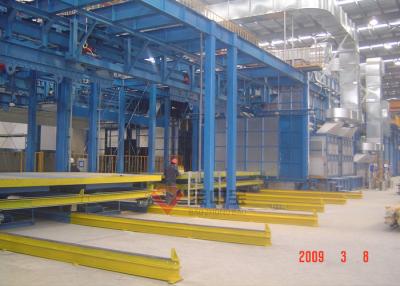 Chine Ligne de peinture de machines lourdes projets d'équipement de peinture d'industrie à vendre