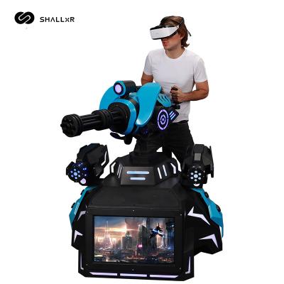 Cina Metal ShallxR 9D VR Shooting 360 Degree Simulator 9d Gatling Shooting Combat Simulator in vendita